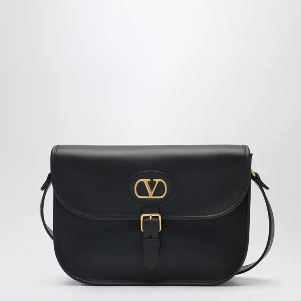 Valentino Garavani Leather Crossbody Bag - Black
