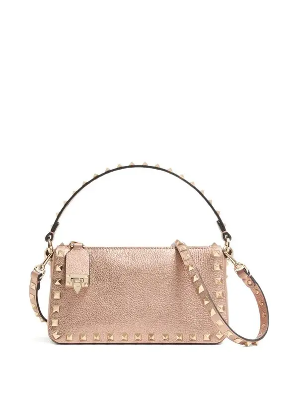 Valentino Garavani Mini Rockstud Shoulder Bag - Rosecnnll
