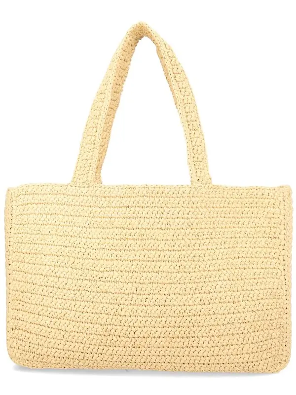 Valentino Garavani Woven Raffia Tote Bag - Multicolour