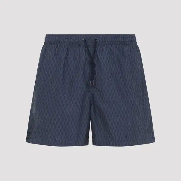 Canali Printed Swim Shorts