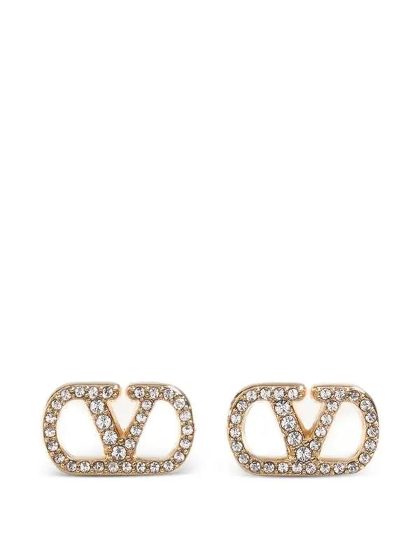 Valentino Garavani 18-gold-tone Finish Accessory With Butterfly Fastening - Oro