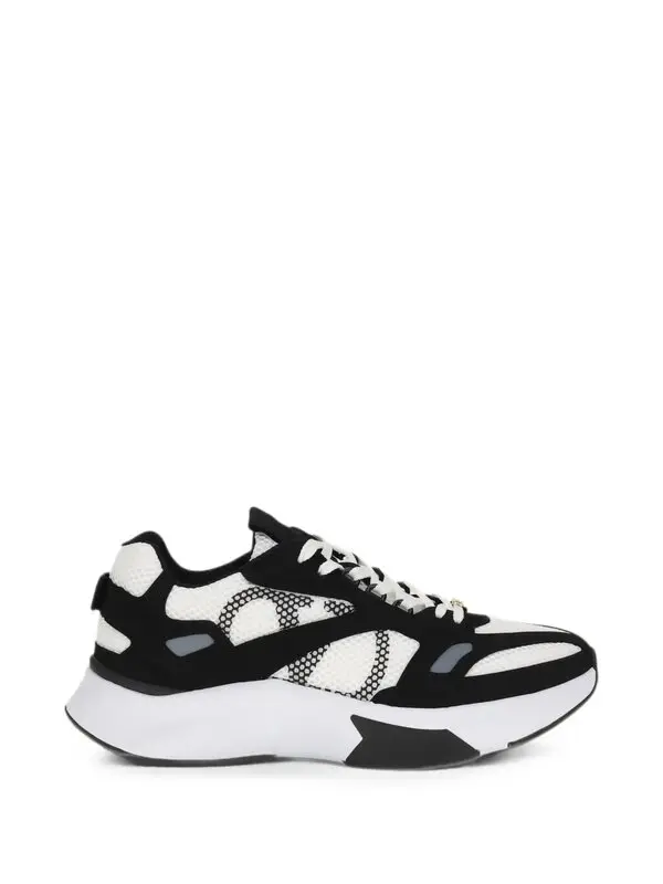 Valentino Garavani Signature Detail Sneakers With Removable Accessory - Nero