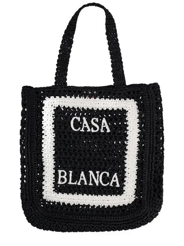 Casablanca Crocheted Tote Bag