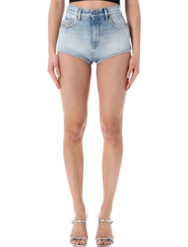 DIESEL® Denim Mini Shorts - Blue