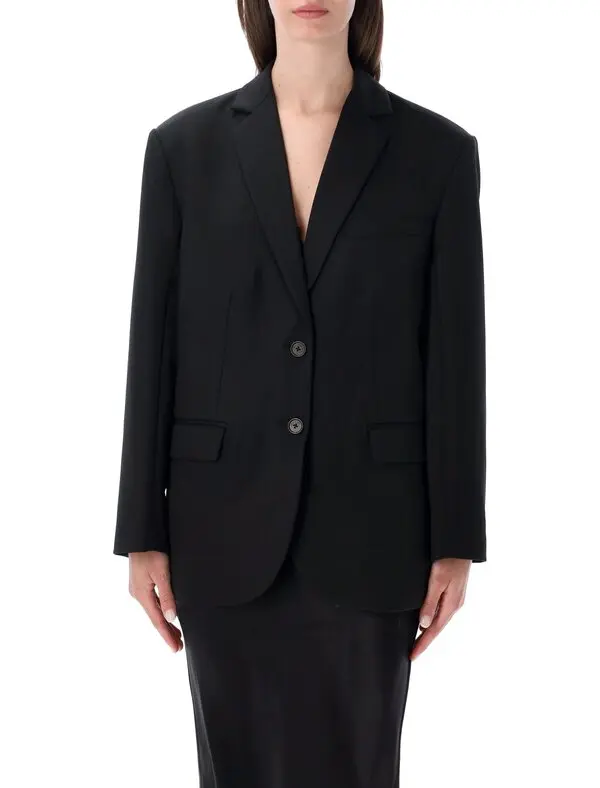 ANINE BING Oversized Tailored Blazer - Nero