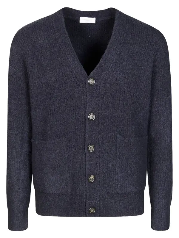 PAOLO PECORA MILANO Stylish Multi-pattern Wool Blend Sweater