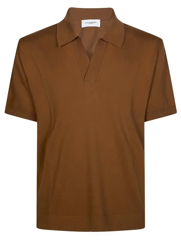 PAOLO PECORA Polo Sweater For Ss26