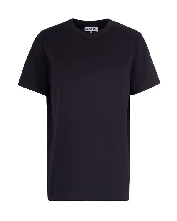 GANNI Long Sleeve Raglan T-shirt - Phantom
