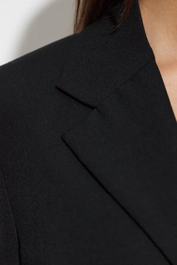 Bottega Veneta Wool Blazer With Notch Lapels