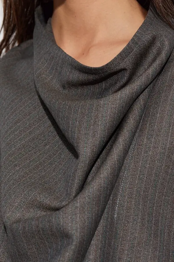 Bottega Veneta Wool Top With Ruching