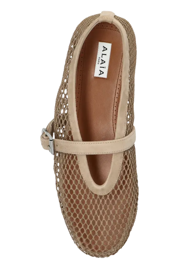 Alaïa Ballet Flats With Strap