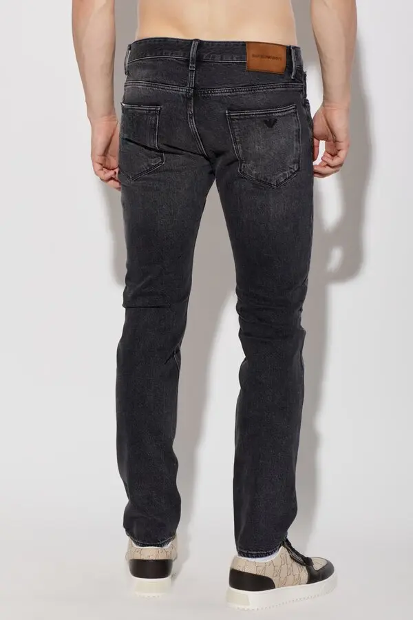 Emporio Armani Jeans With A 'vintage' Effect