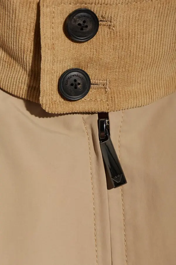 Emporio Armani Jacket With A Stand-up Collar