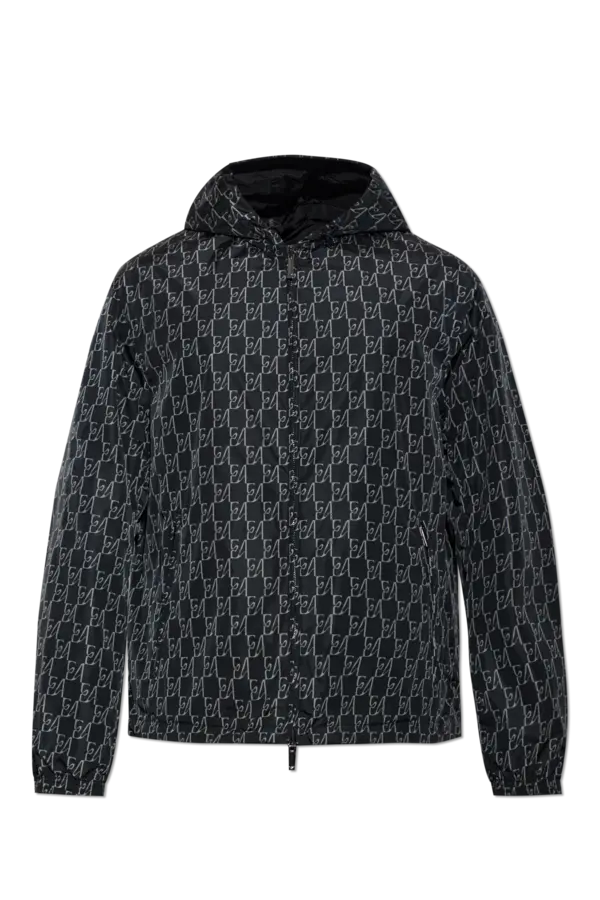 Emporio Armani Reversible Hooded Jacket - Black