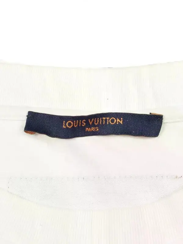LOUIS VUITTON 2000s Floating-print T-shirt