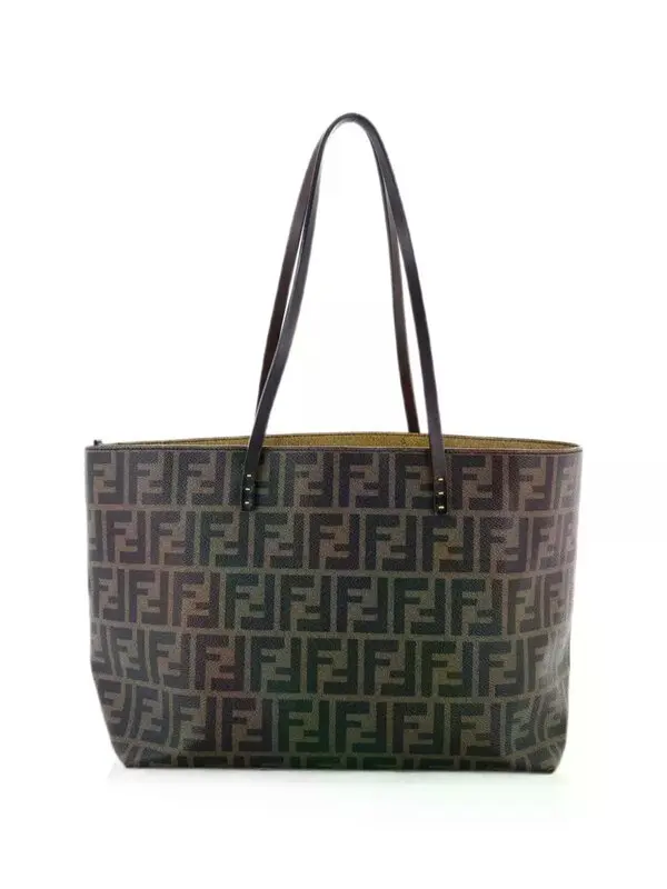Fendi Zucca Coated Canvas Medium Tote Bag