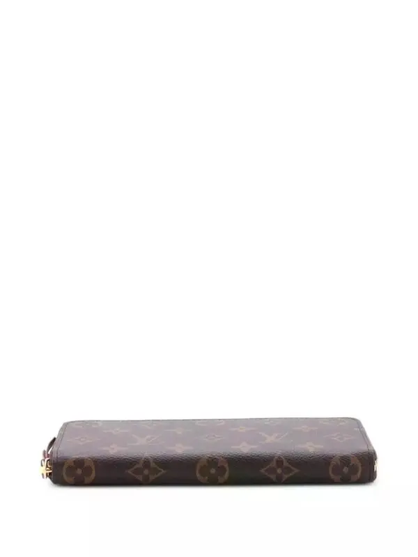 LOUIS VUITTON Clemence Wallet Monogram Canvas Small Wallets
