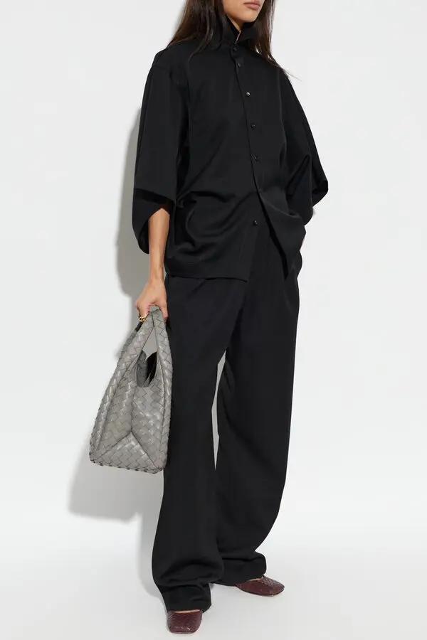 Bottega Veneta Oversized Wool Shirt