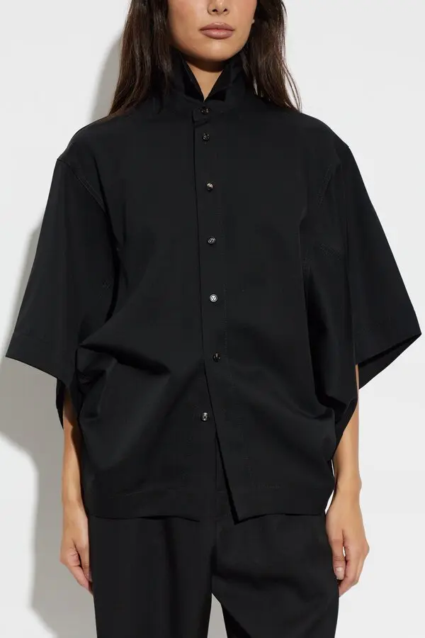 Bottega Veneta Oversized Wool Shirt