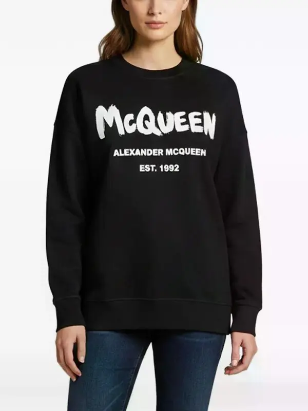 Alexander McQueen Logo Graphic Sweatshirt