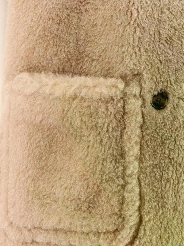 Max Mara Double-breasted Teddy Jacket