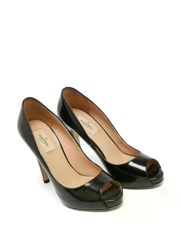 Valentino Garavani Rockstud Peep-toe Pumps
