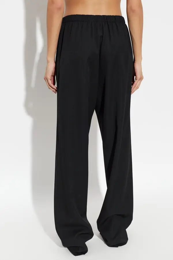 Bottega Veneta Wool Trousers With Crease