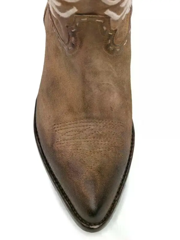 ERALDO Lined Embroidered Boots