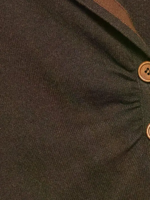 Brunello Cucinelli Asymmetrical Cashmere Cardigan