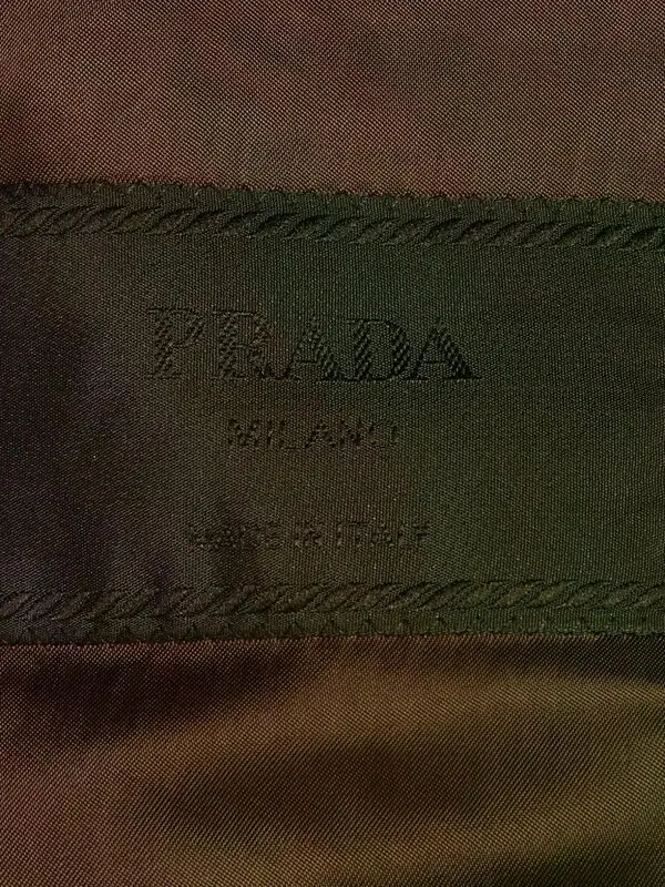 Prada Single-breasted Wool-blend Blazer