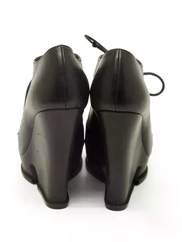 Saint Laurent Hortense Leather Ankle Boots