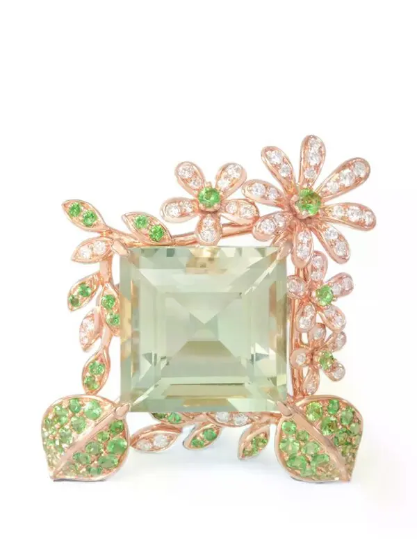 MIO HARUTAKA Multi-stone Ring - Pink
