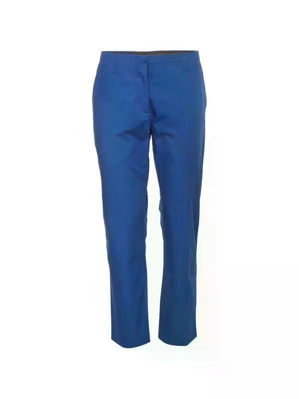 Dries Van Noten Cotton Straight-leg Trousers - Blue