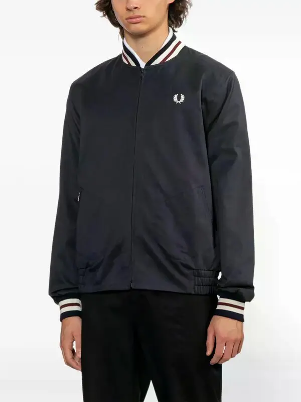 Fred Perry Embroidered Bomber Jacket
