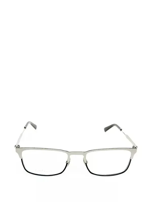 Gucci Rectangle Frame Glasses - Silver
