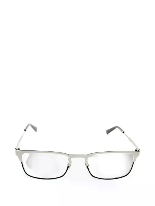 Gucci Rectangle Frame Glasses - Silver