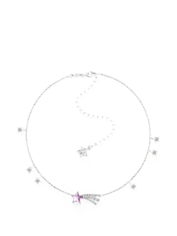 YVMIN Shooting Star Necklace - Silver