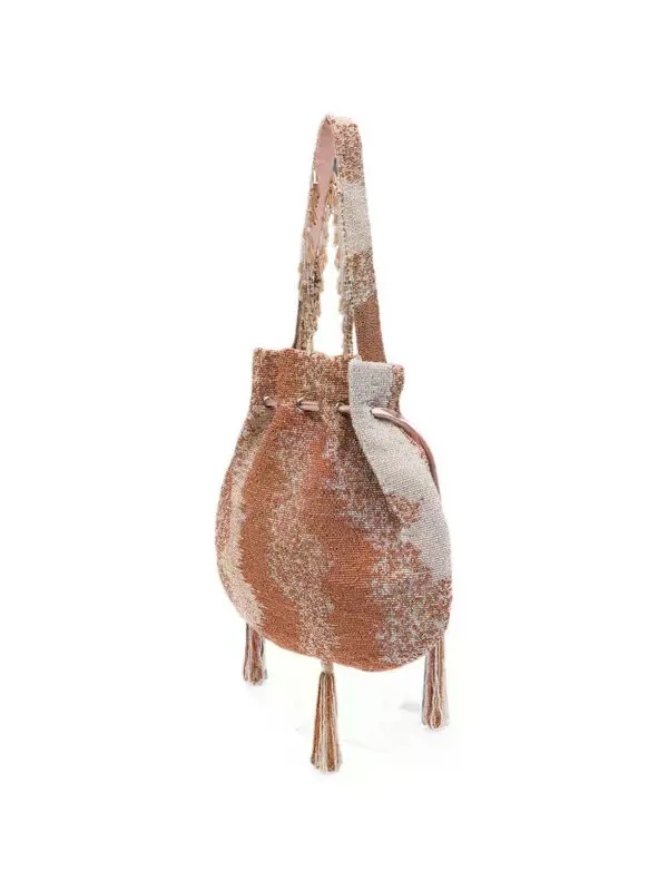 SLO_HAND_MADE Bucket Bag With Bead Embellishment