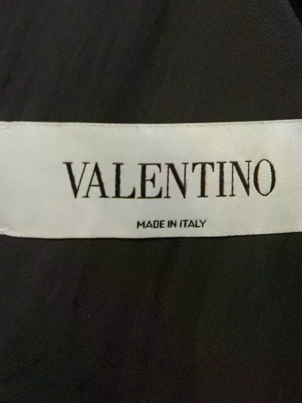 Valentino Garavani Vltn Logo Print Coat
