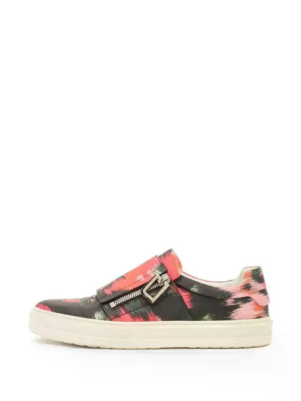 ROGER VIVIER Viv Side-zip Sneakers - Black