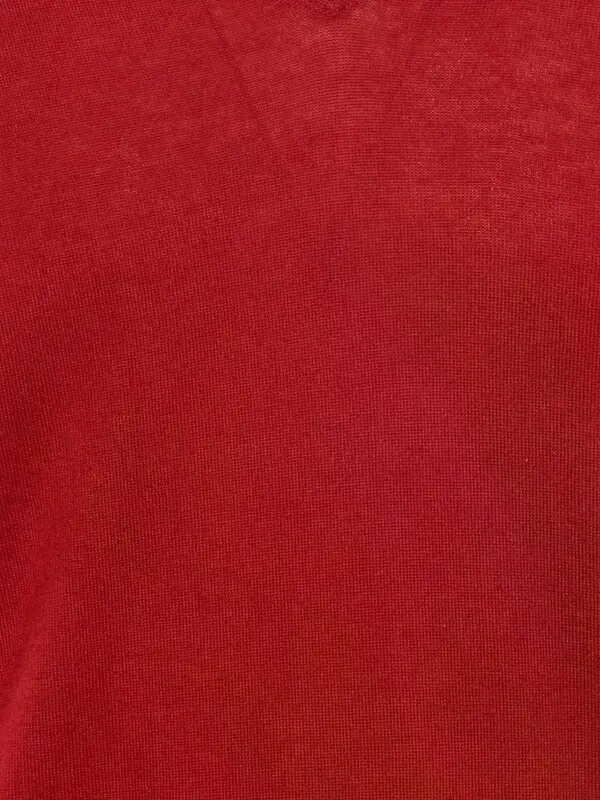 Loro Piana V-neck Fine Knit Sweater