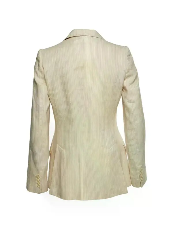 Dolce & Gabbana Striped Single-breasted Blazer