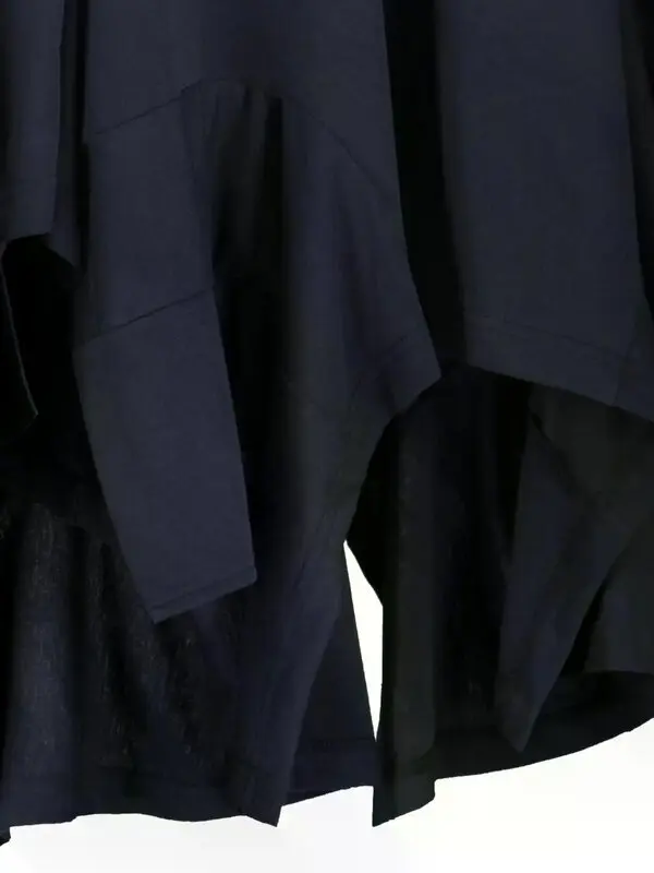 Comme Des Garçons Asymmetrical Hem Blouse