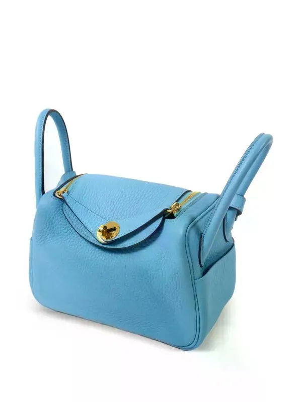 Hermès Mini Lindy Shoulder Bag - Blue