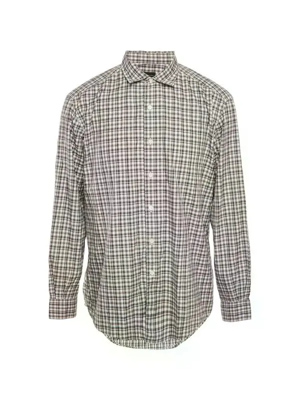 Ermenegildo Zegna Check-print Shirt