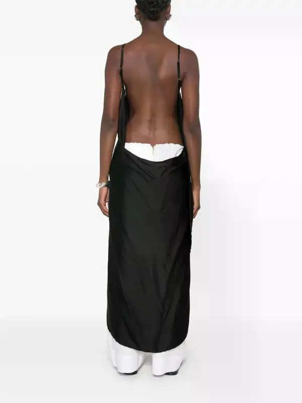 BLESS Wrap-style Midi Dress