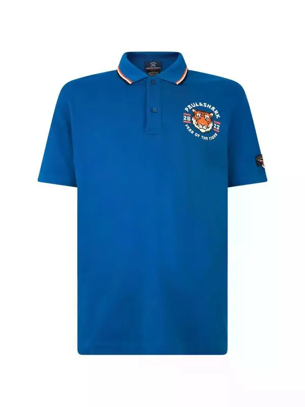 Paul & Shark Embroidered-logo Short-sleeve Polo Shirt