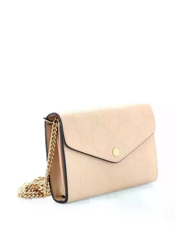 Gucci Envelope Wallet On Chain Guccissima Leather Shoulder Bag