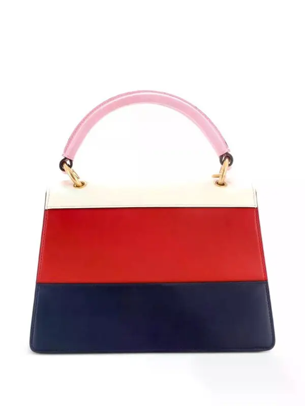 Gucci Queen Margaret Leather Small Satchel - Multicolour
