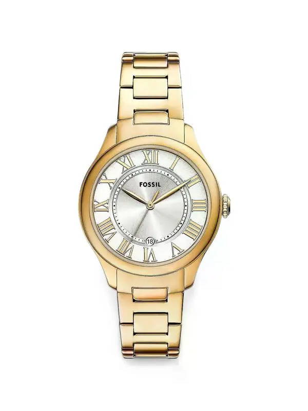 Fossil Gilmore Roman Numerals 38mm Watch - Silver